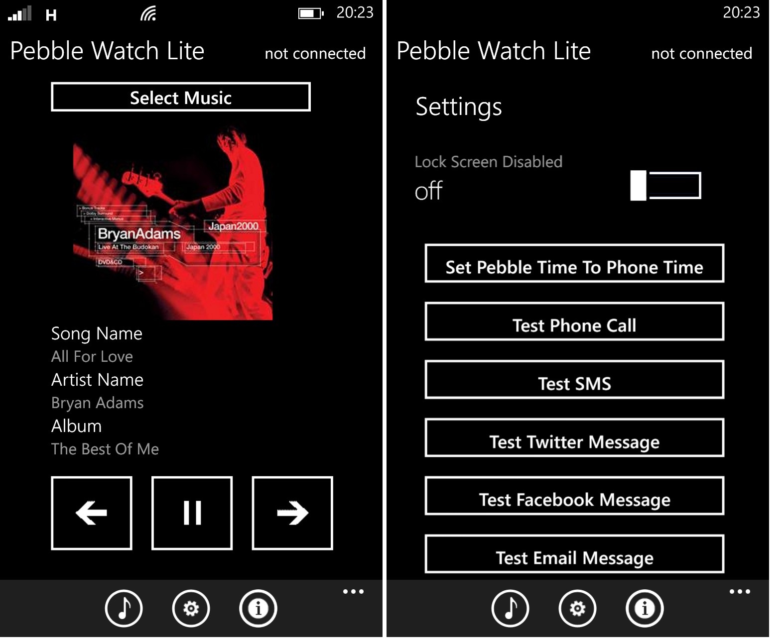 Pebble Watch Pro brings Pebble smartwatch support to Windows Phone.